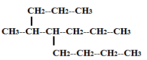 2-propyl-3-butylhexane. Draw the molecule that fits this description ...