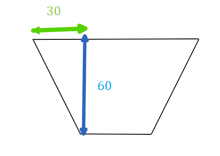 A water trough is 9 m long and has a cross-section in the shape of an ...