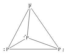 What is the hybridization of phosphorus in a P_4 molecule? | Homework ...