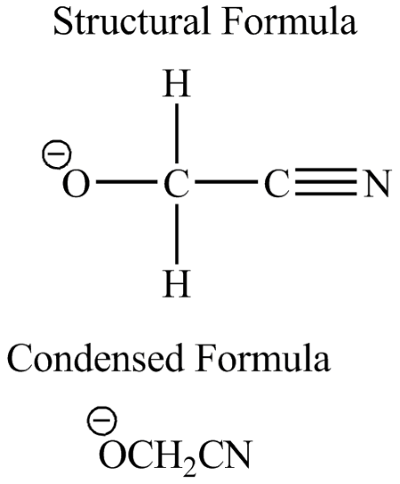 Draw a complete structural formula and a condensed structural formula ...