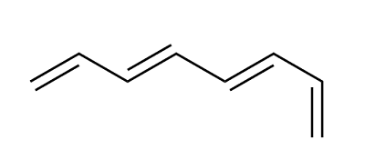 How many \pi molecular orbitals are present in 1,3,5,7-octatetraene ...