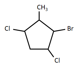 What is the proper IUPAC name for the structure shown in the figure ...