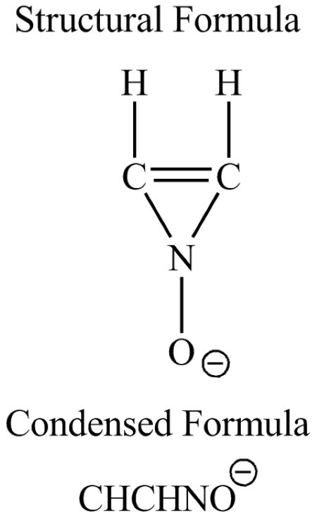 Draw a complete structural formula and a condensed structural formula ...