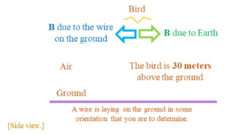 A biologist would like to test how sensitive birds are to magnetic ...