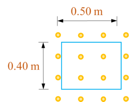 Below is a 0.40 m x 0.50 m rectangular loop in a uniform magnetic field ...