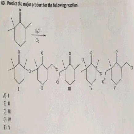 Predict the major product for the following r[{Image src ...