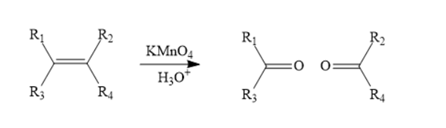 Show the structures of alkenes that give the following products on ...