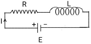 An LR circuit with emf \varepsilon is connected at t = 0. a) Find the ...