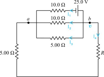 Consider the circuit below. Find the potential difference between ...