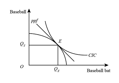 By appealing to the concept of social indifference curves, explain ...