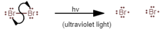 Write the mechanism for the reaction of CH4 with Br2 to form CH3Br and ...
