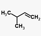 Solve the following : CH3CH(CH3)CHCH2 + [{Blank}] \rightarrow CH3CH(CH3 ...