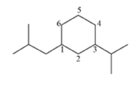 Comment about the IUPAC name of the given compound. | Homework.Study.com