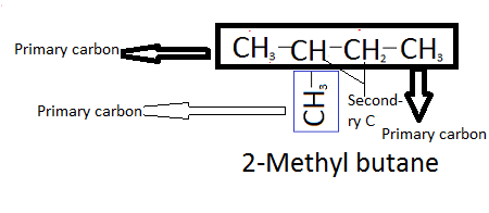 True or false? 2-methylbutane has two primary carbons and two secondary ...