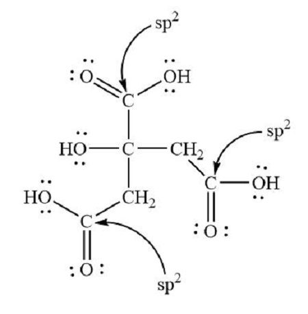 Citric acid is responsible for the tartness of citrus fruits ...