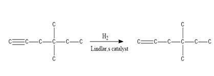 Name the following alkyne, and predict the products of their reaction ...