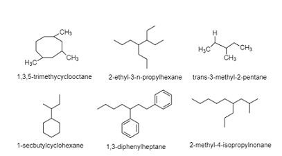 Draw the compounds: a. 1, 3, 5-trimethylcyclooctane. b. 2-ethyl-3-n ...