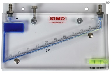 A manometer (see figure below) is installed to measure the pressure ...