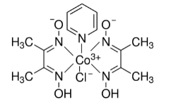 Given the compound,chloro(pyridine)bis(dimethylglyoximato)cobalt(III ...