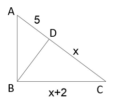 Solve for x using the figure below. | Homework.Study.com