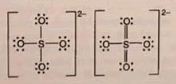 Two Lewis structures are commonly used to represent the sulfate ion (SO ...