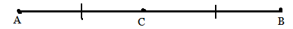 Line segment AB has a midpoint C. If AC= 17 and AB= 5x - 6, then find ...