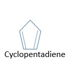 Consider the structure of cyclopentadiene and then answer the following ...