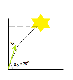 During a fireworks display, a shell is shot into the air with an ...