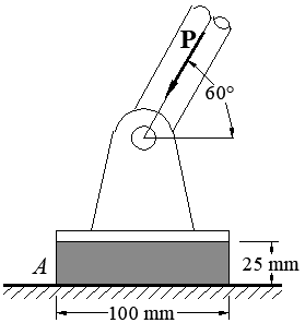The friction pad A is used to support a member, which is subjected to ...