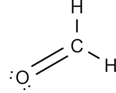 Draw the electron dot diagram for H2CO and determine how many bonded ...