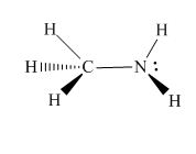 What is the structure of CH_3NH_2 and CH_3NH_3? | Homework.Study.com