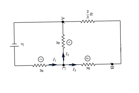 Consider the figure below. Calculate the current through resistor e ...