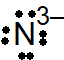 Draw and explain the Lewis dot diagram for the N3- ion. | Homework ...