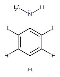 Write the equation for the neutralization of N-methyl aniline with HCl ...