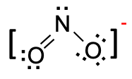 How many total lone pairs are in the nitrite ion (NO2-)? | Homework ...