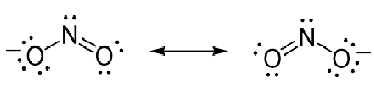 Nitronium Ion Resonance Structures