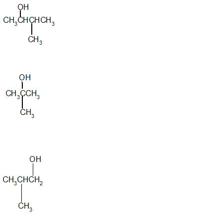 Classify these alcohols as primary (1^o), secondary (2^o), or tertiary ...