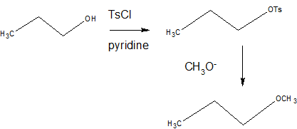 Write the structural formula of the main organic product for the ...