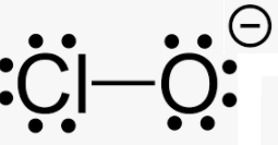 When ClO- acts as a base, which atom acts as the proton acceptor ...