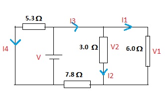 The 6.0 \space \Omega resistor in the figure below carries a current of ...