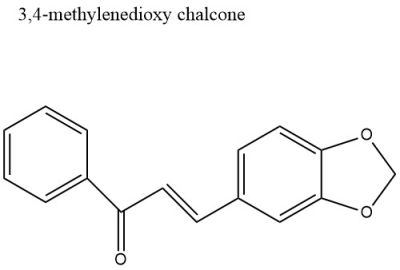 What is the melting point of 3,4-methylenedioxy chalcone? | Homework ...