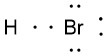 Draw and explain the Lewis structure for HBr. | Homework.Study.com