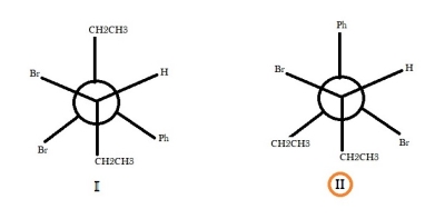 a.) Draw a line drawing of (3-S)-(4-R)-3,4-dibromo-3-phenylhexane b ...