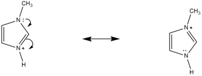 Draw the second resonance form for the structure shown below ...