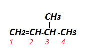 Name the following compound: CH2CHCH2(CH3)CH3 | Homework.Study.com
