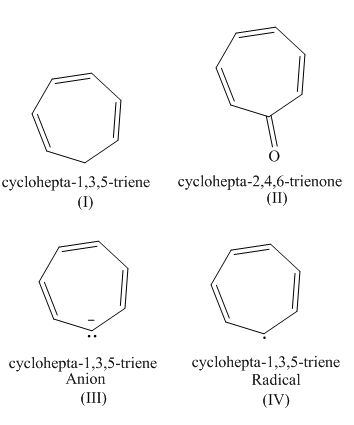 Which of the following would you expect to show aromatic character? a ...