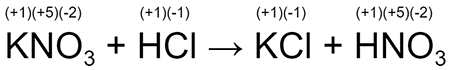 Is the following reaction a redox reaction? Explain. KNO3(aq) + HCl(aq ...
