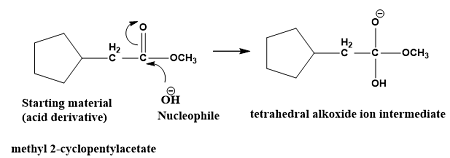 The following structure represents a tetrahedral alkoxide ion ...