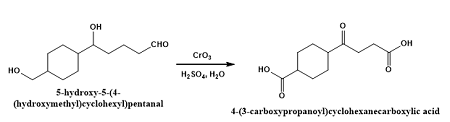 Review the oxidation reactions using Cr6+. Then draw the product formed ...