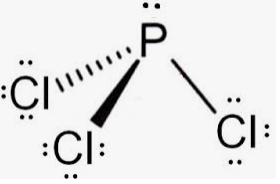 What is the hybridization of the central atom in PCl3? | Homework.Study.com